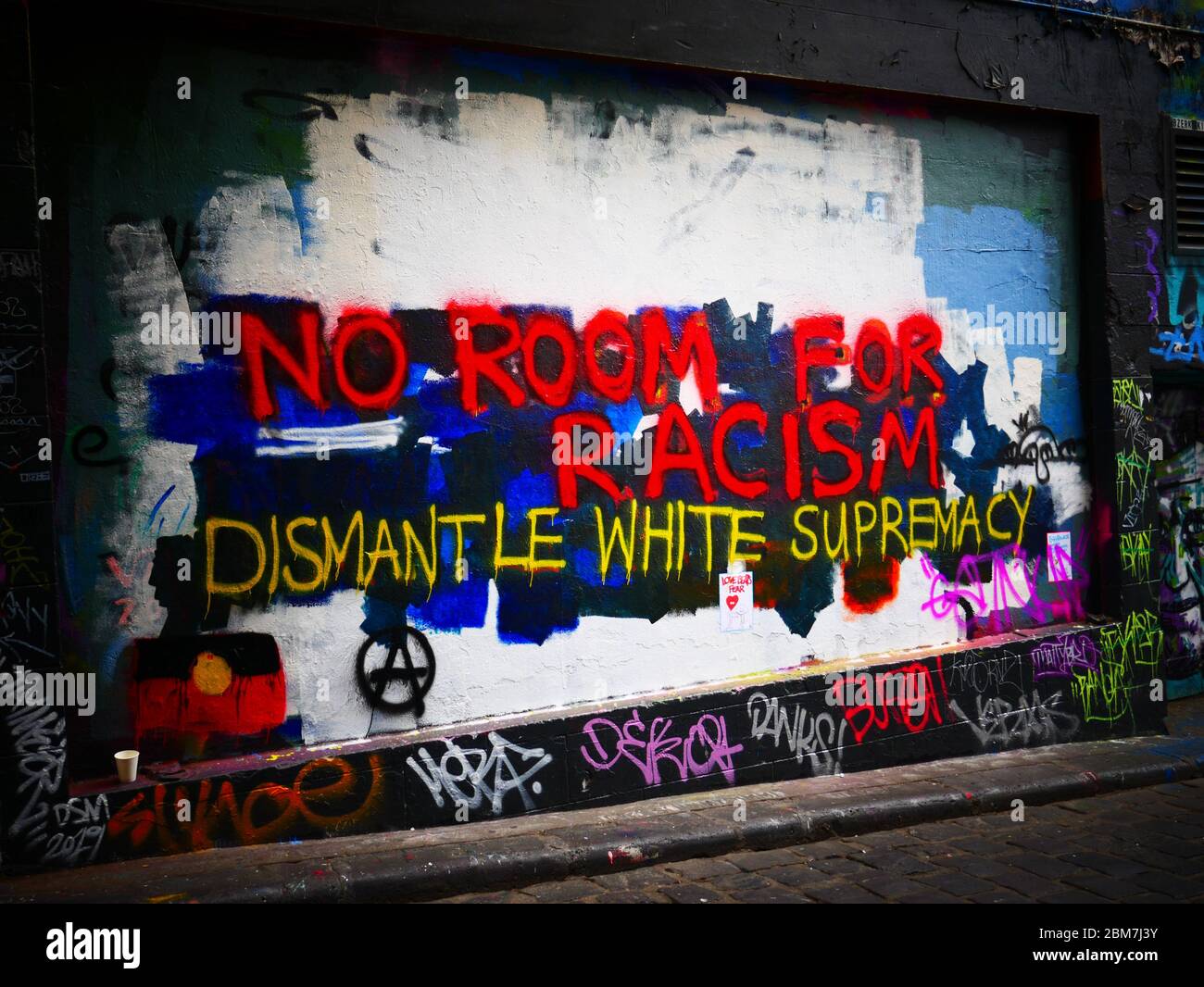 Hosier Lane, Graffiti, Street Art Stock Photo - Alamy