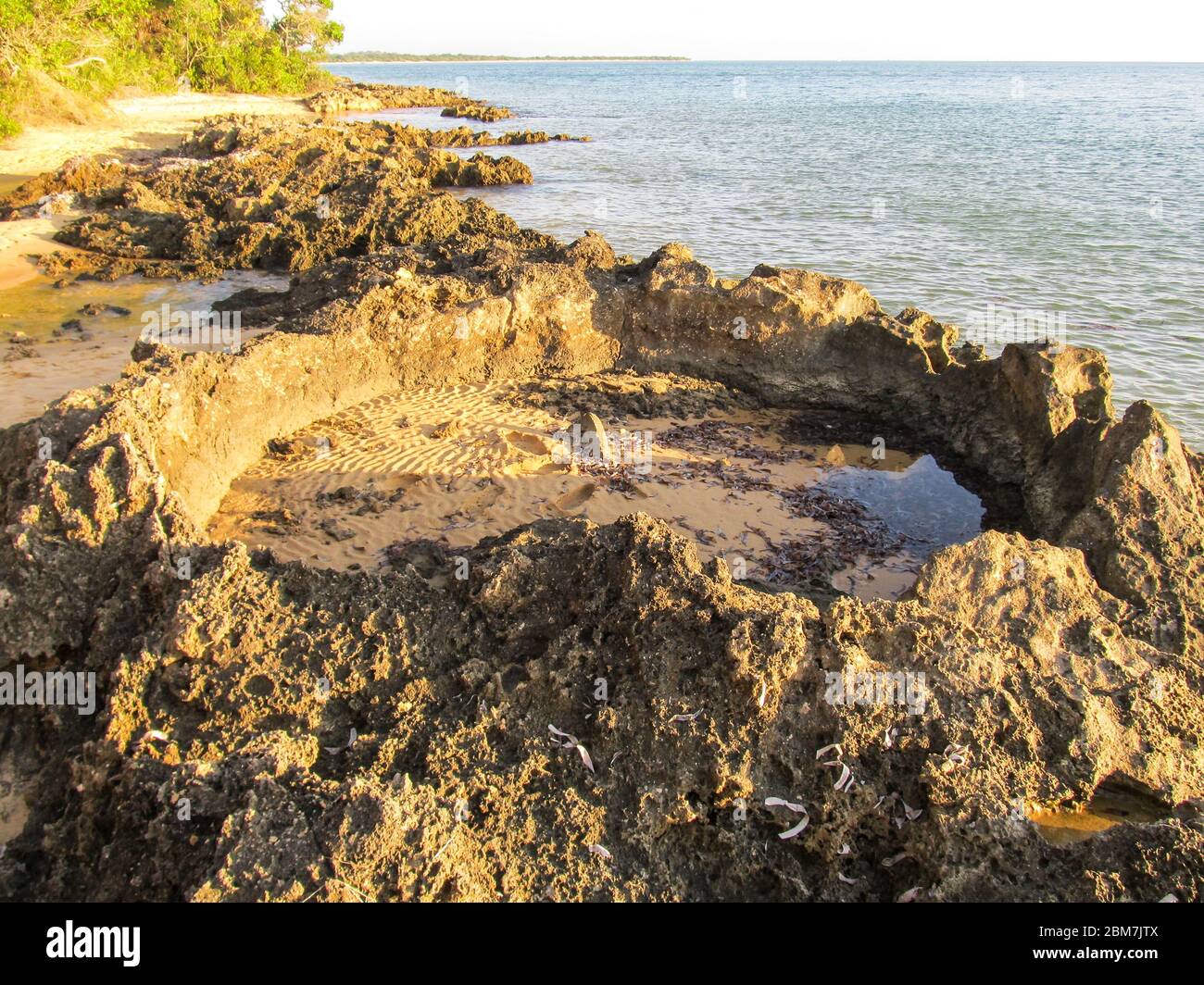 Potholes in rock hi-res stock photography and images - Alamy
