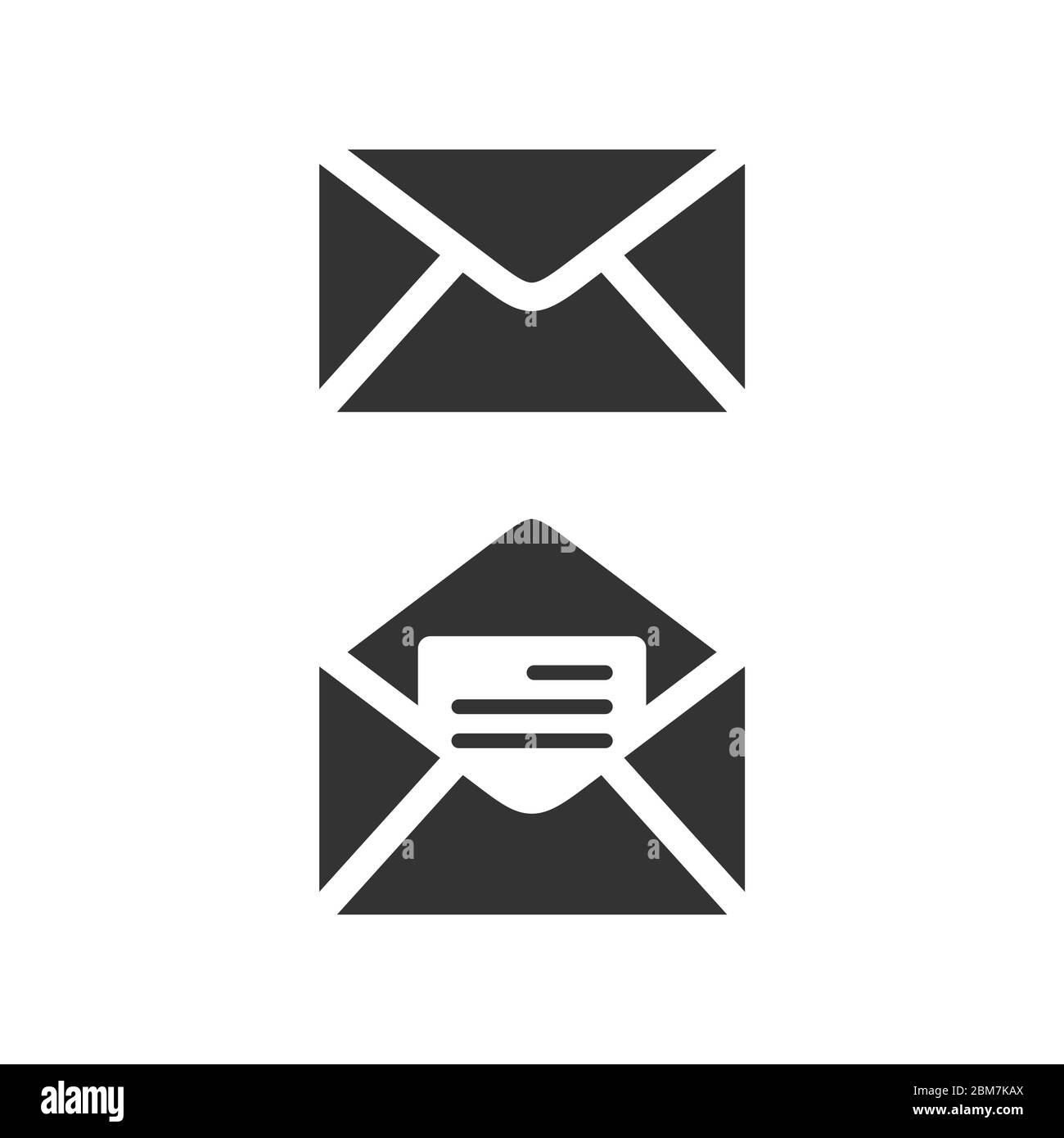 Envelope Icon Logo Template Illustration Design. Vector EPS 10 Stock ...