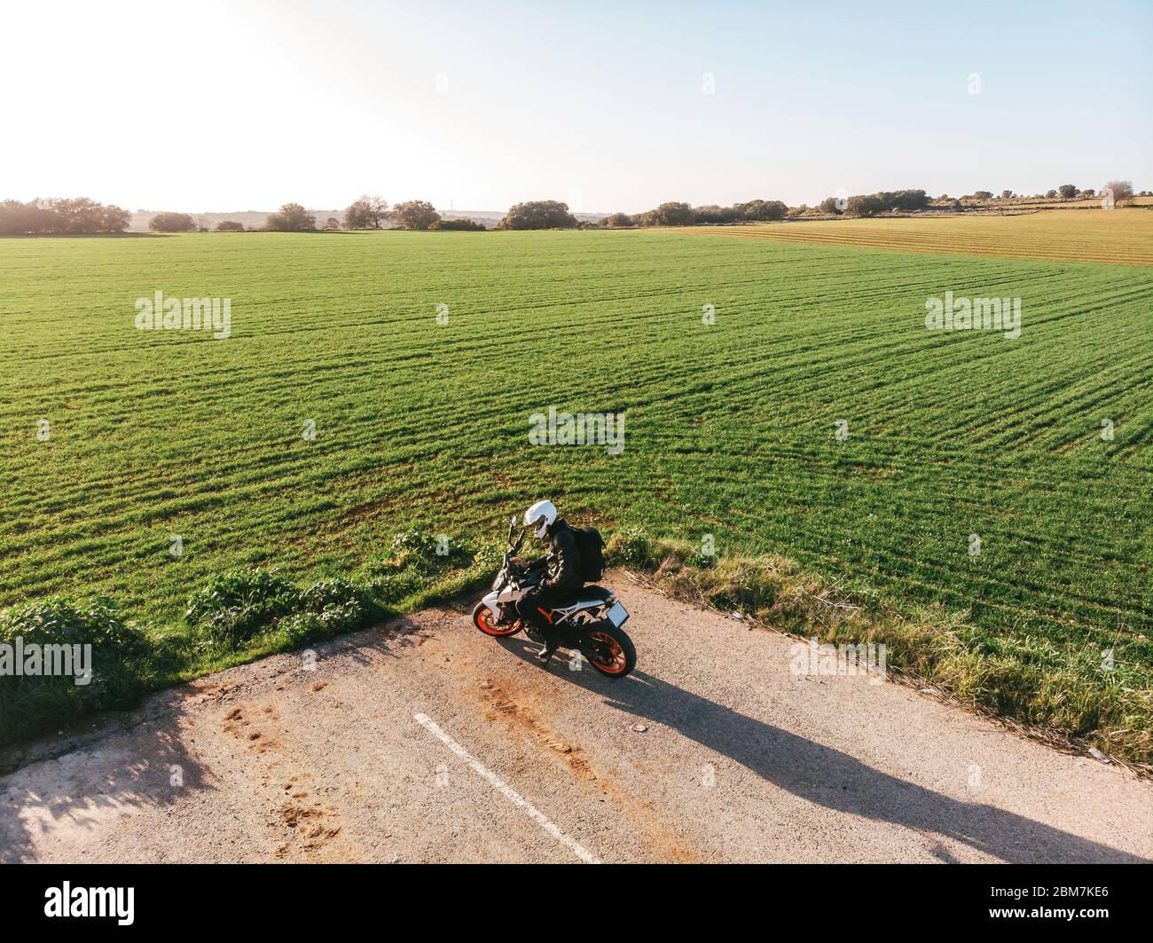 Farmer on a motorcycle hi-res stock photography and images - Alamy