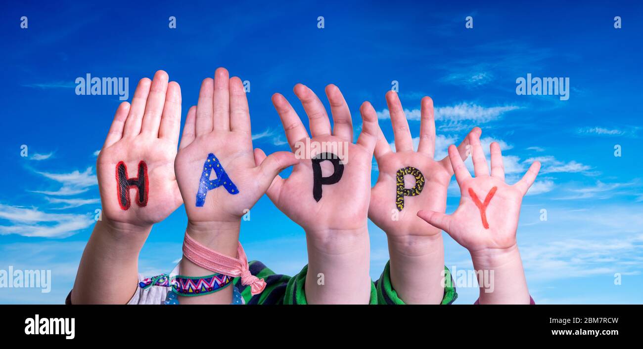 Blue hands infant hi-res stock photography and images - Alamy
