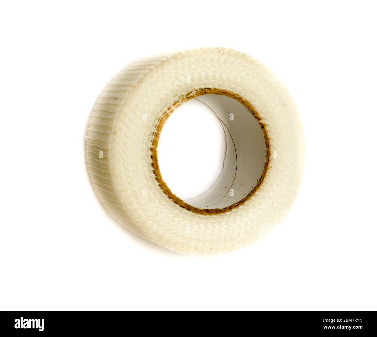 The Sticky yellow mesh tape Stock Photo - Alamy