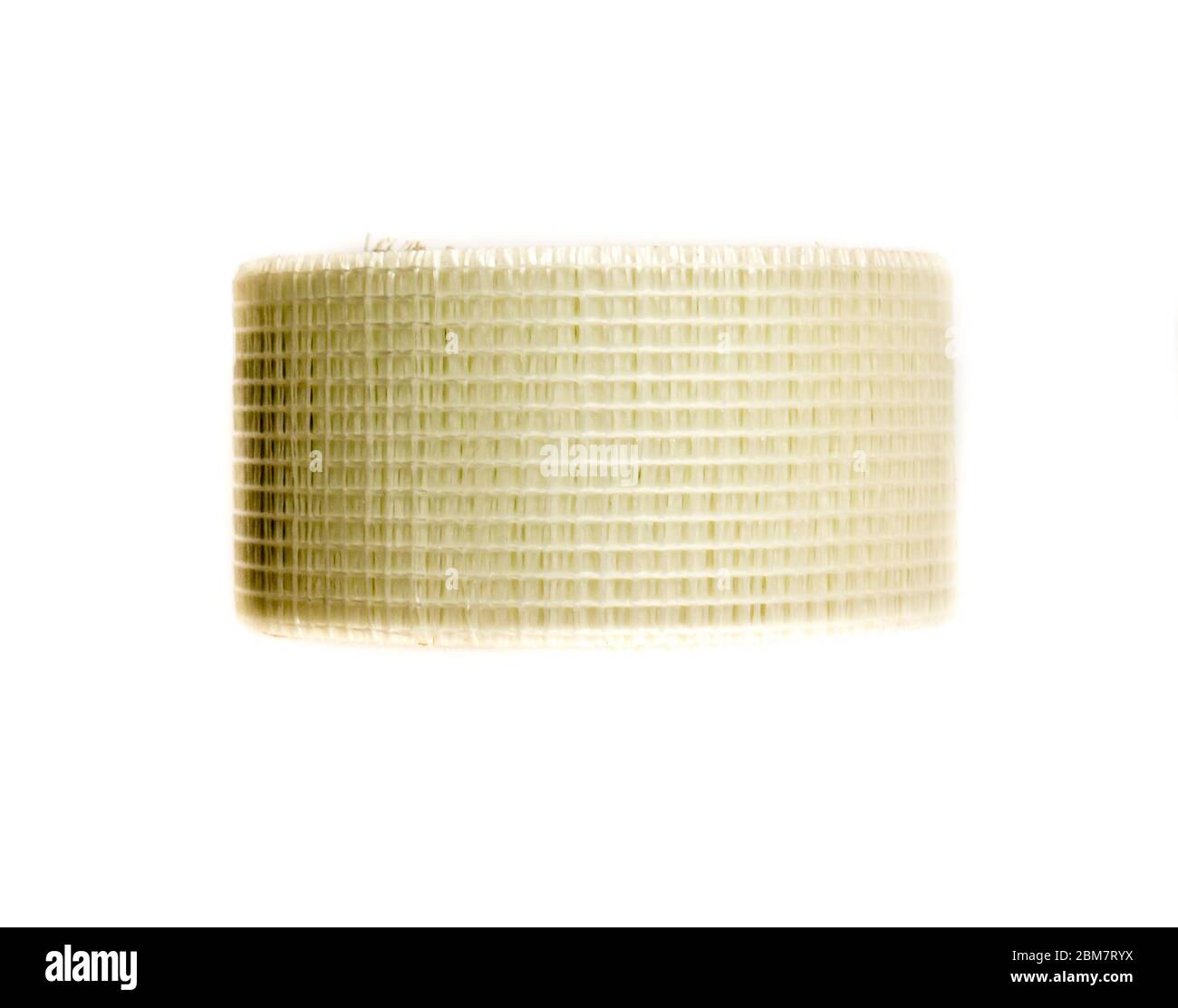 The Sticky yellow mesh tape Stock Photo - Alamy