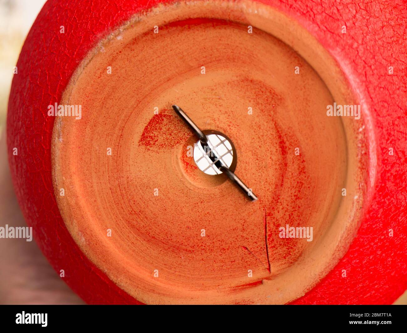 The Sticky yellow mesh tape Stock Photo - Alamy