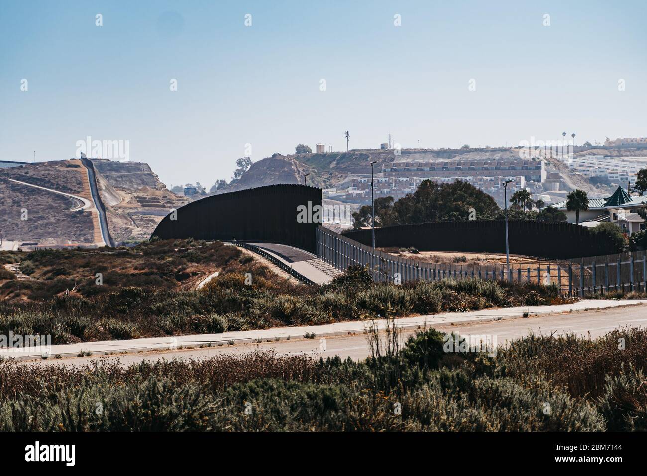 Usa mexico sea border hi-res stock photography and images - Alamy