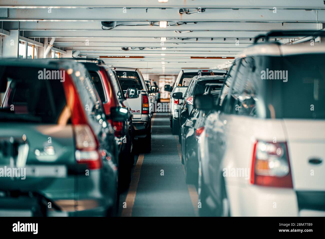 cars on ferry Stock Photo - Alamy