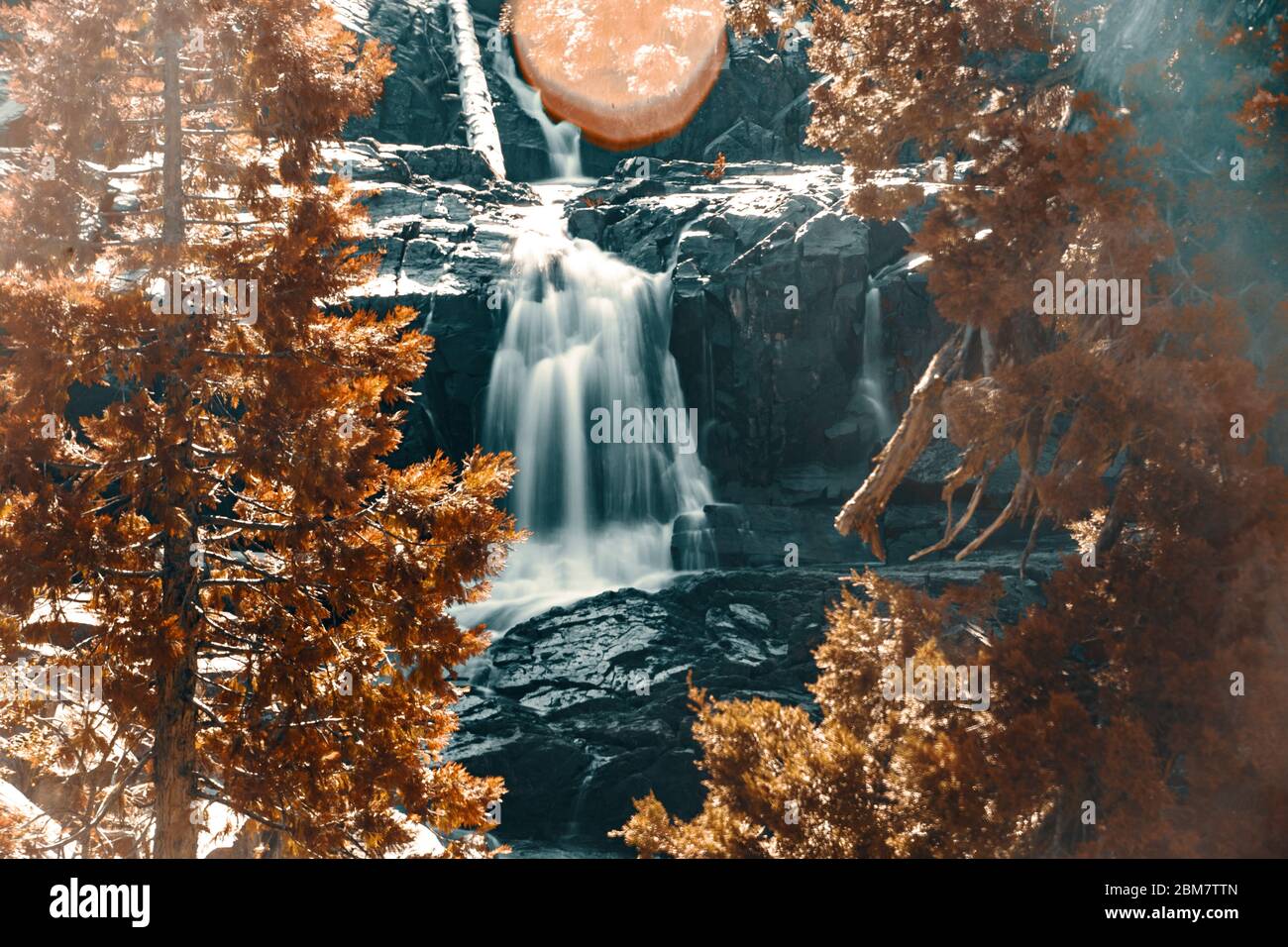 Big basin waterfall hi-res stock photography and images - Alamy