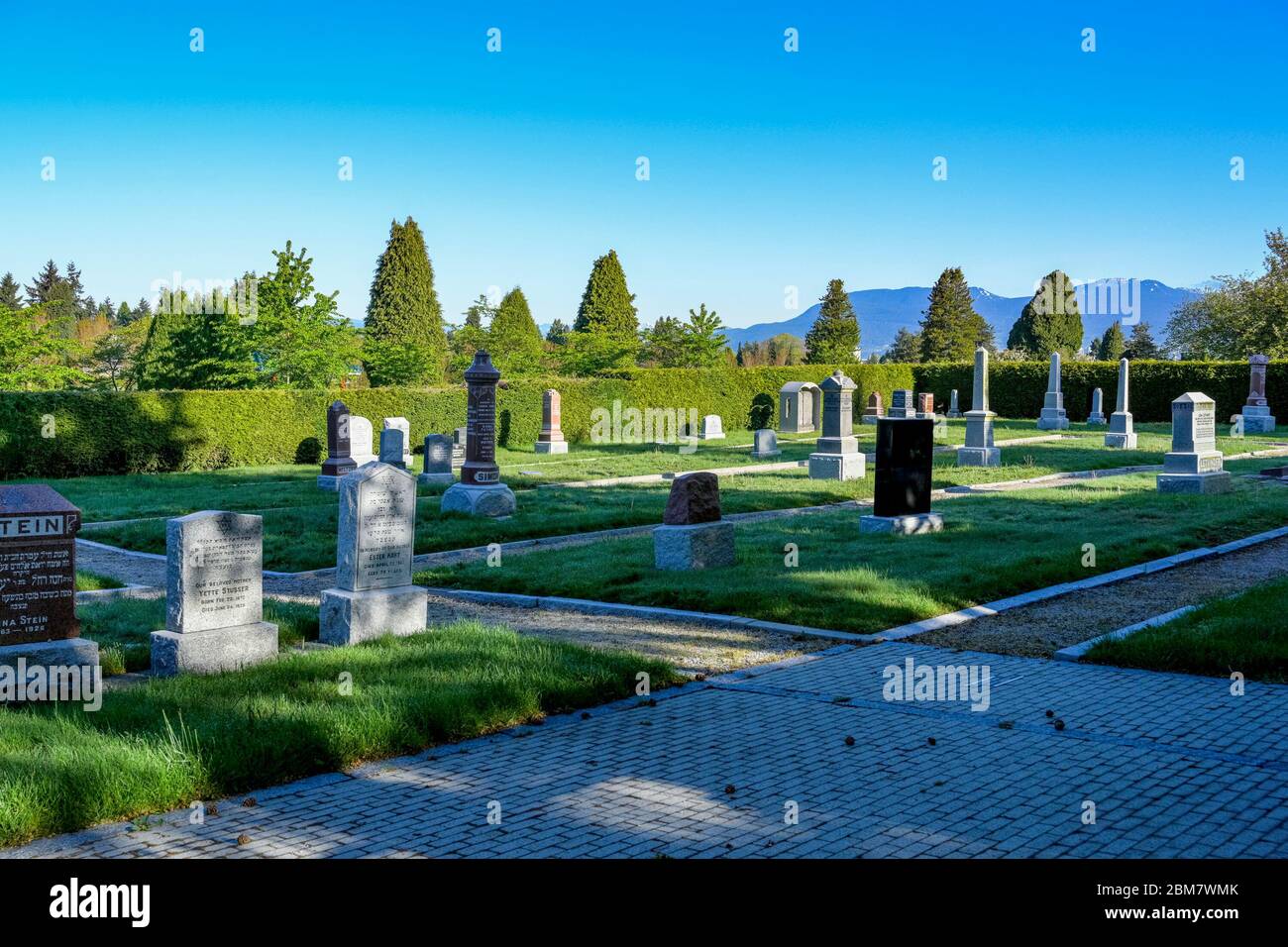 Jewish Cemetery, Mountain View Cemetery, Vancouver, British Columbia ...
