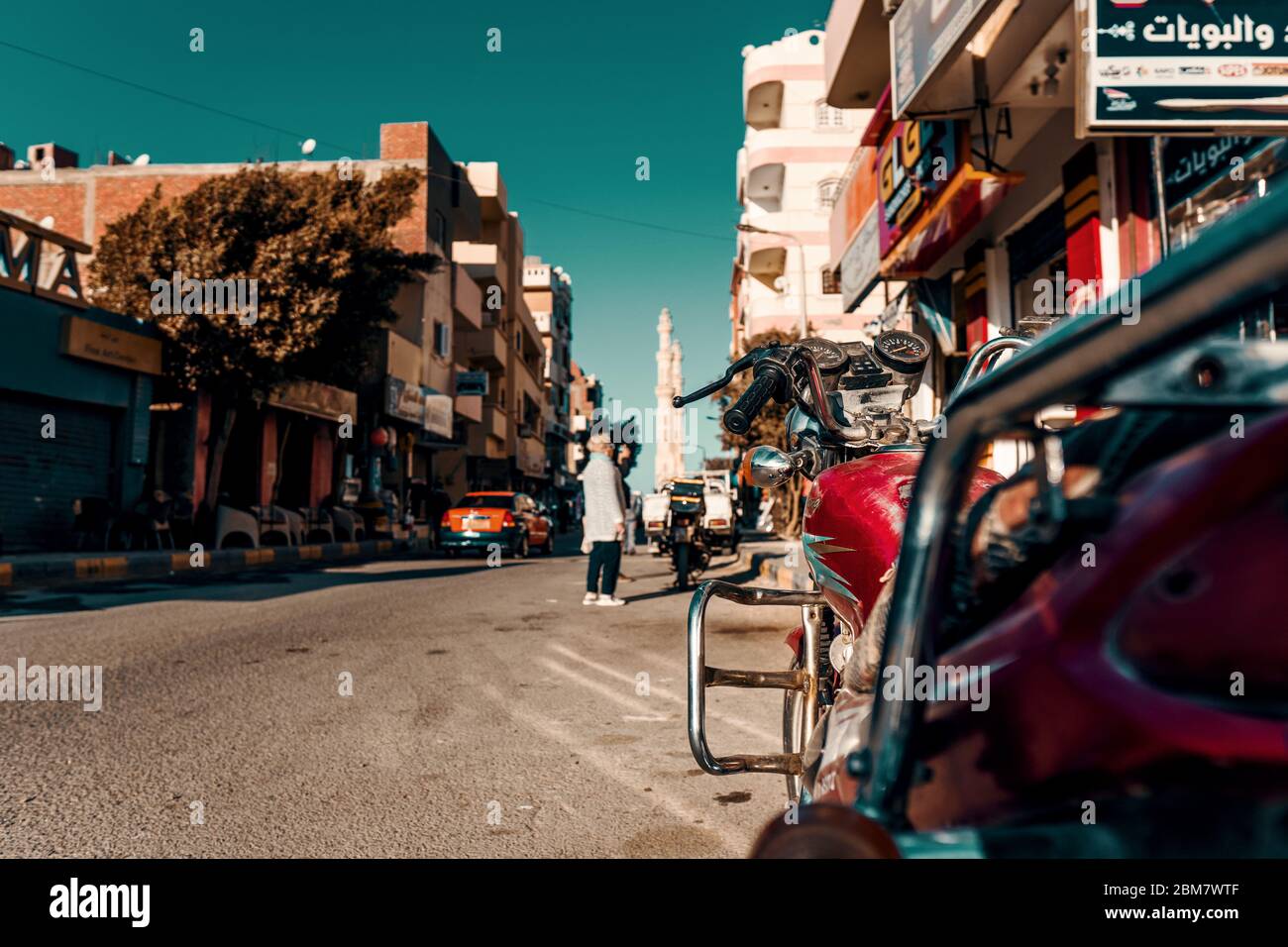 Hurghada marina boulevard hi-res stock photography and images - Alamy