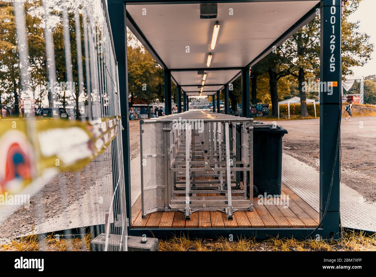 empty festival entrance Stock Photo - Alamy