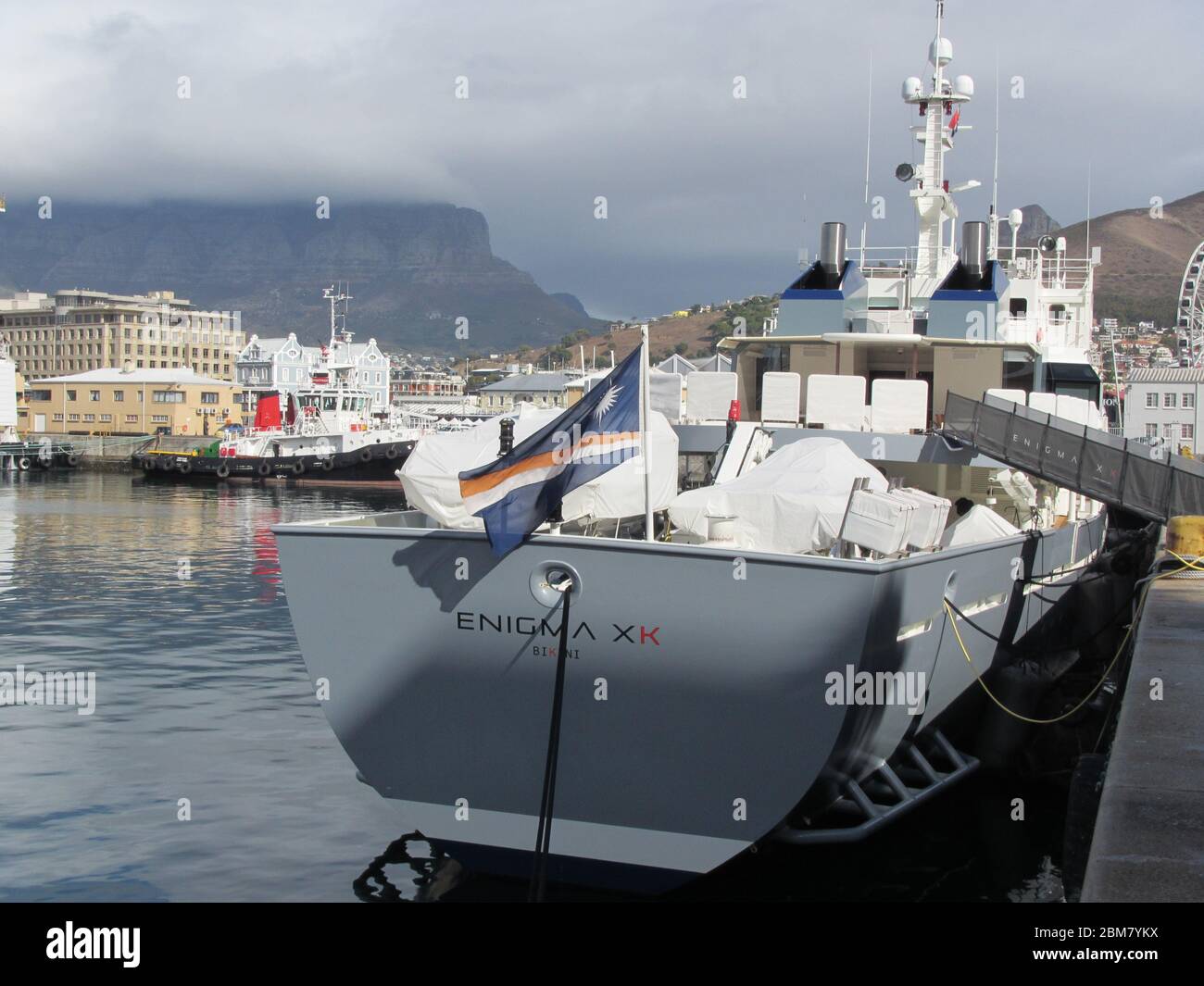 Ship ENIGMA XK Stock Photo - Alamy
