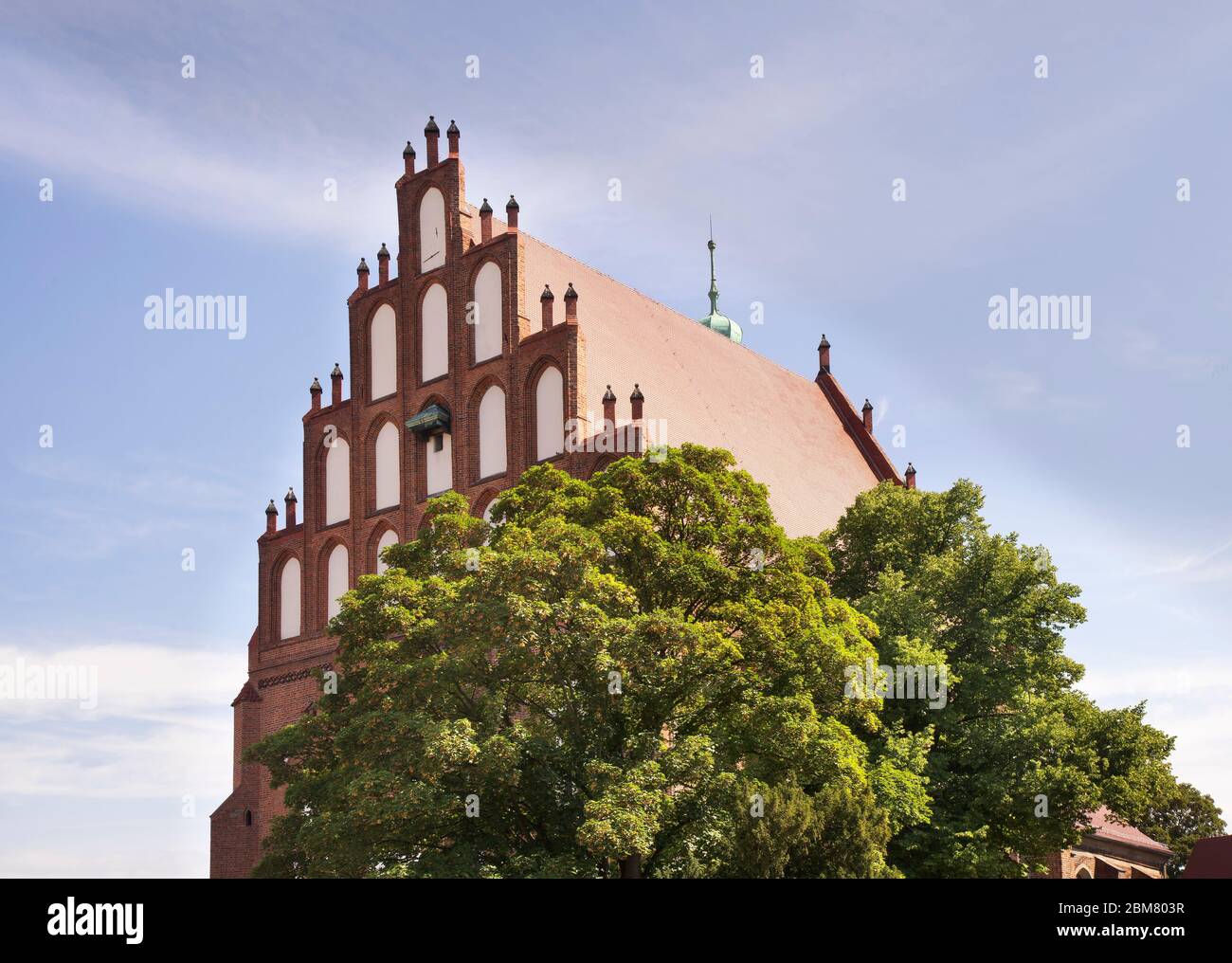 Church of Holiest Heart of Jesus in Zary. Poland Stock Photo - Alamy
