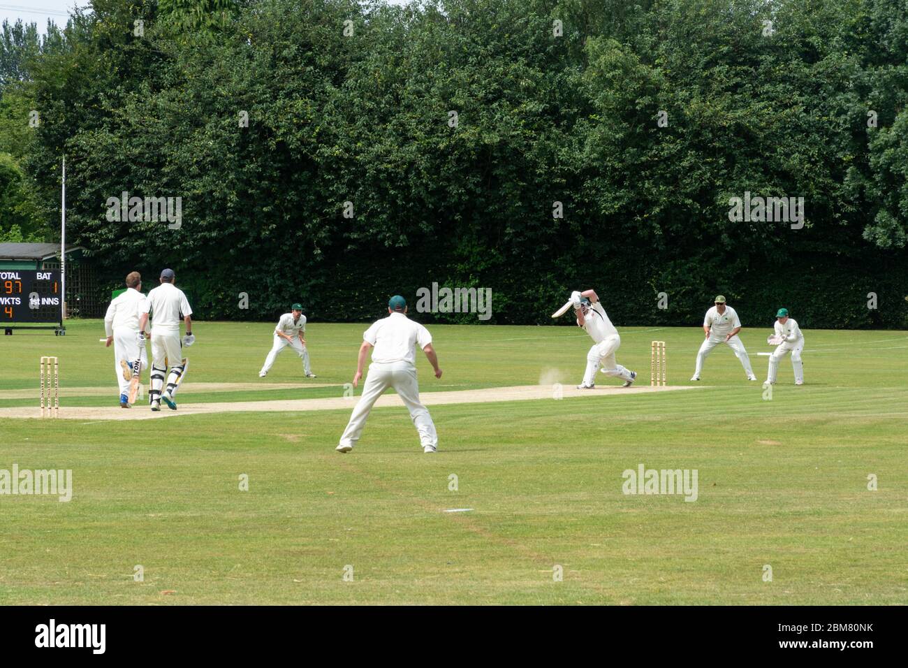 English village cricket match hi-res stock photography and images - Alamy