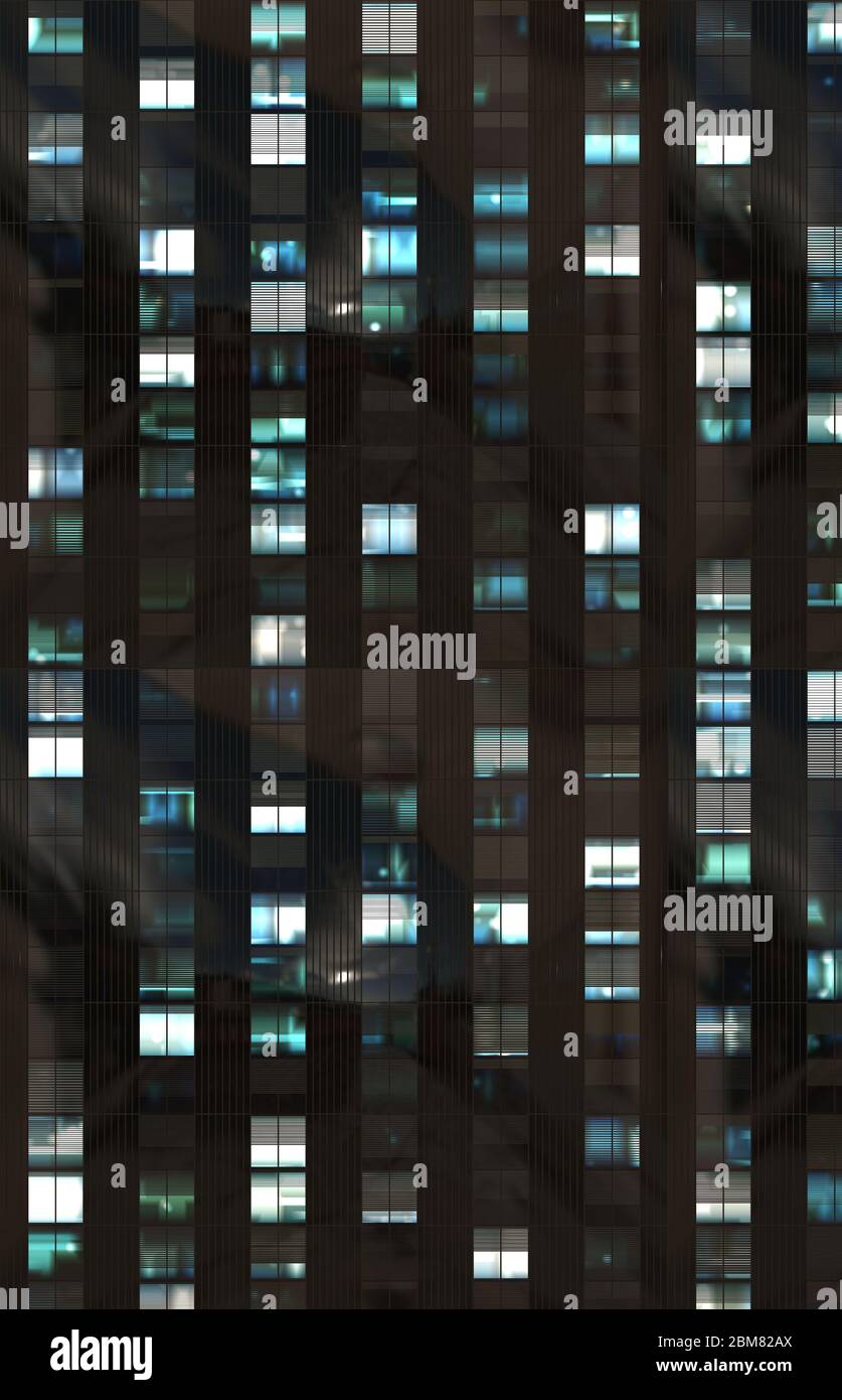 city building office windows front view Stock Photo - Alamy