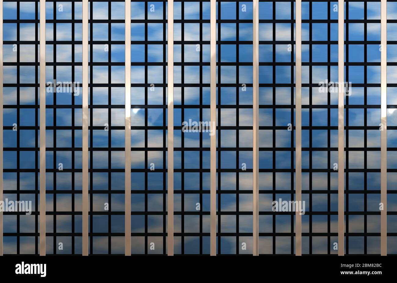 city building office windows front view Stock Photo - Alamy