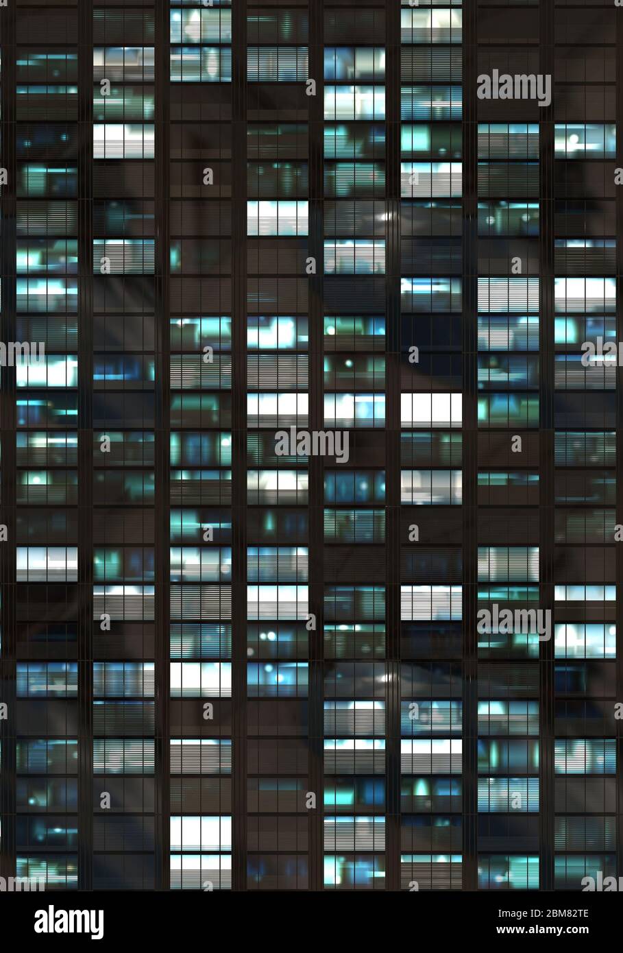 city building office windows front view Stock Photo - Alamy