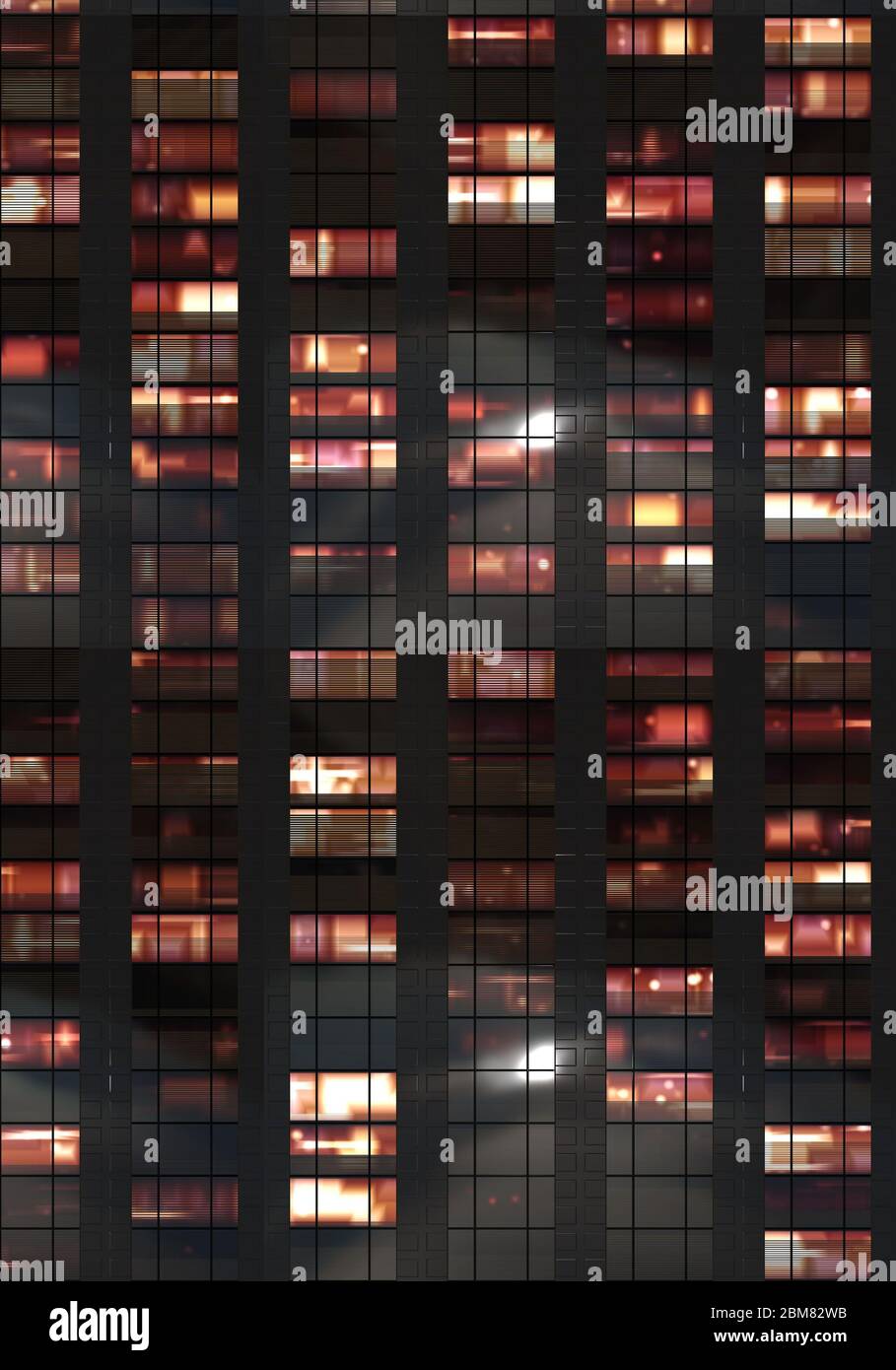 city building office windows front view Stock Photo - Alamy