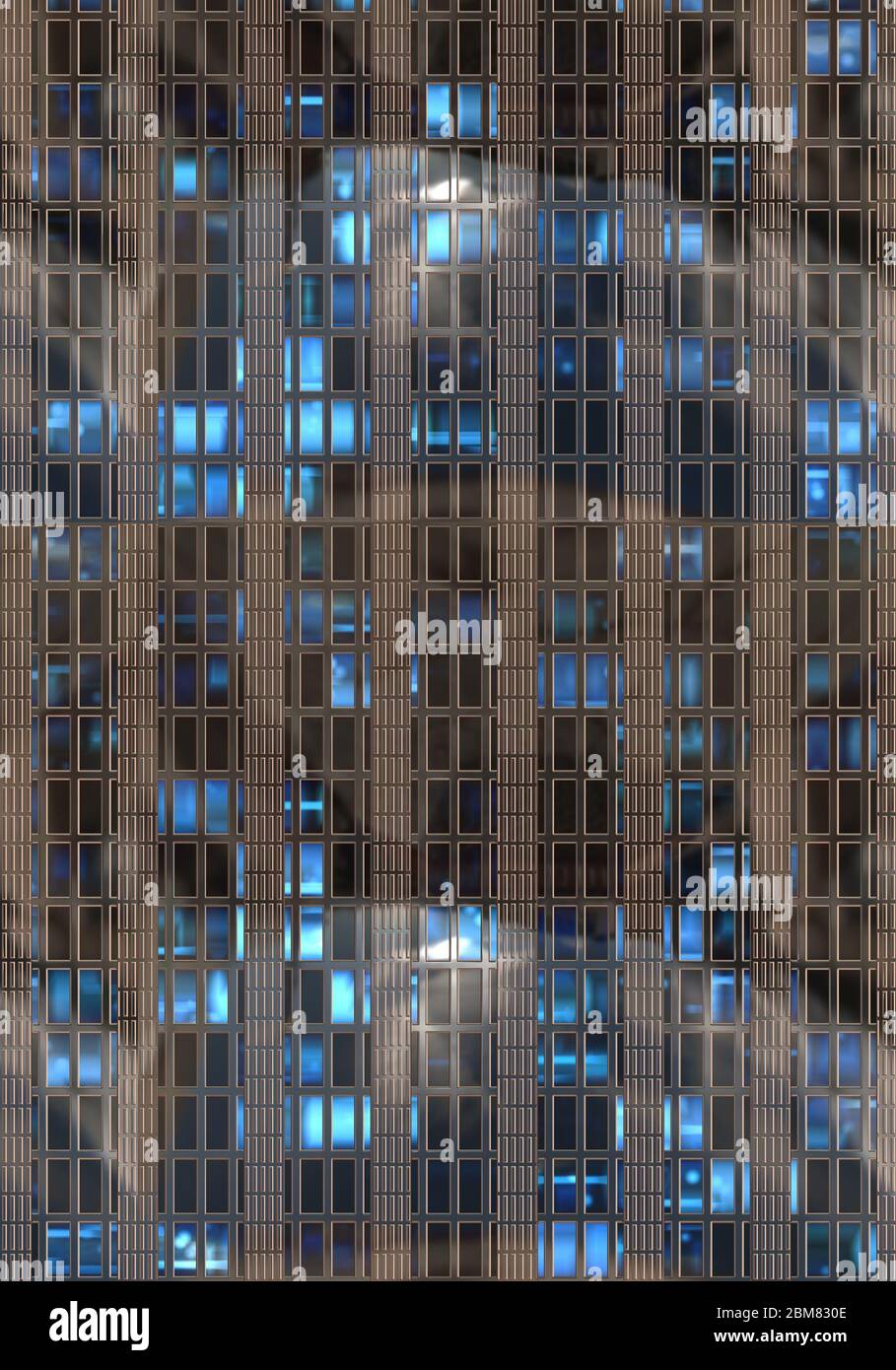 city building office windows front view Stock Photo - Alamy