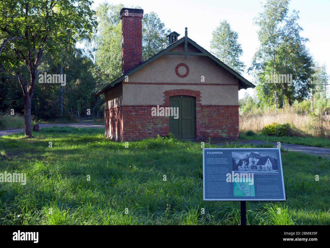 KRAMPEN, SWEDEN ON SEPTEMBER 03, 2013. Krampen, a former camp for ...