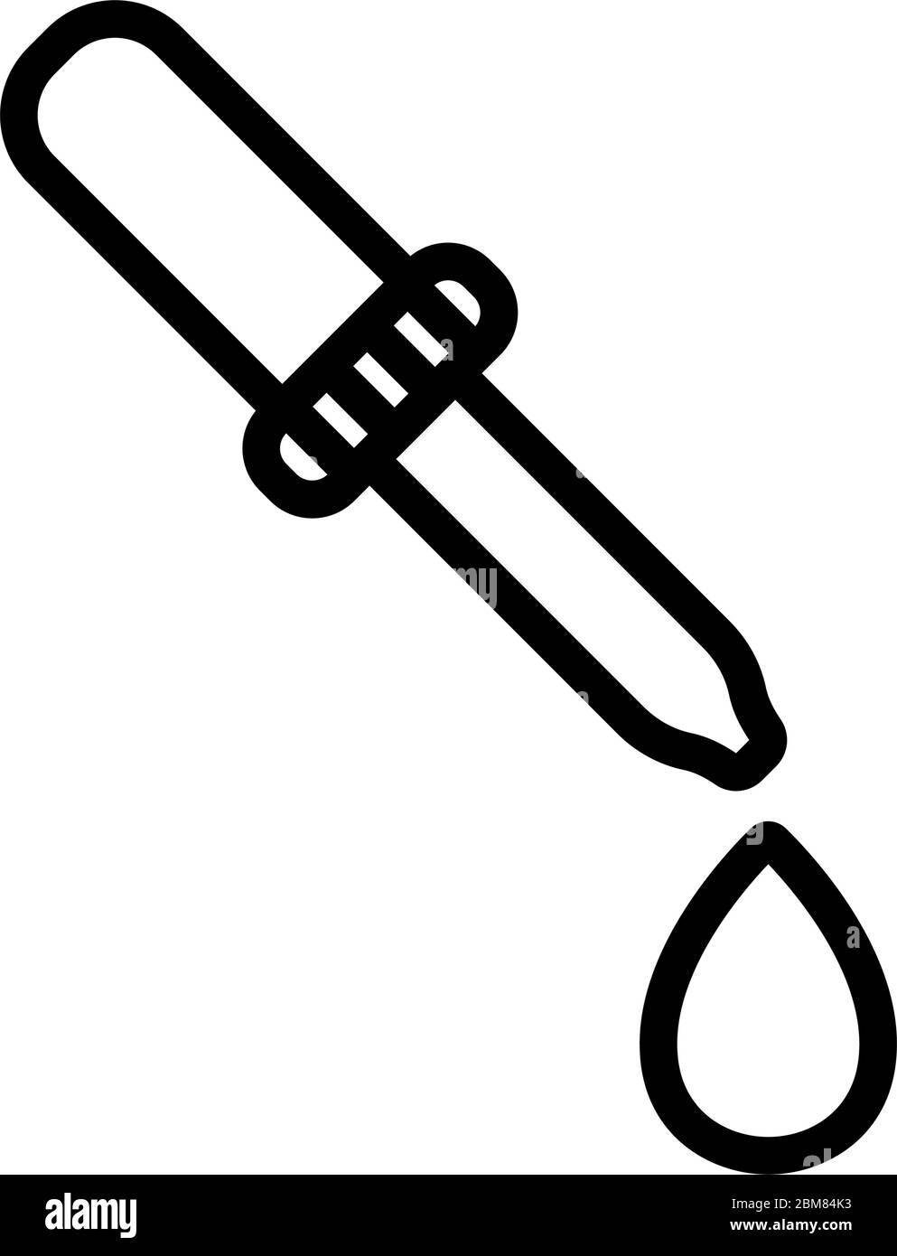 blood sampling dropper icon vector Stock Vector Image & Art - Alamy