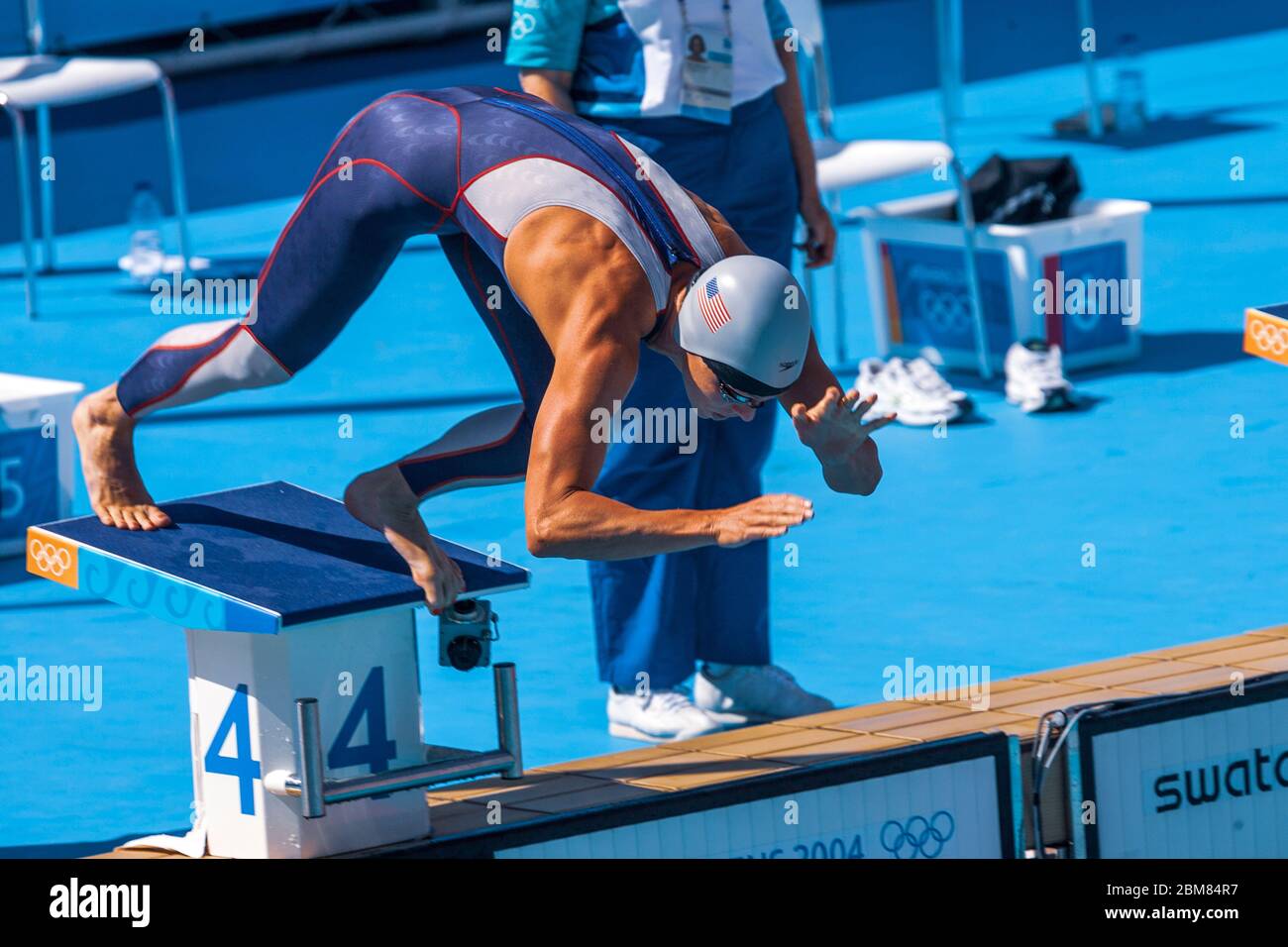 Jenny Thompson (USA) competes in the Women's 100 metre butterfly heat ...
