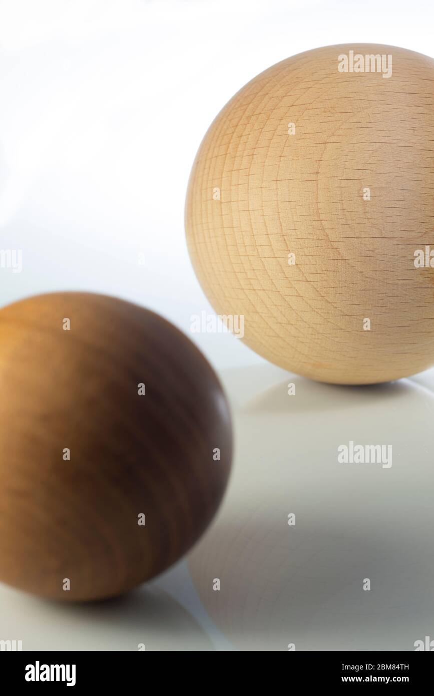 Wooden balls hi-res stock photography and images - Alamy