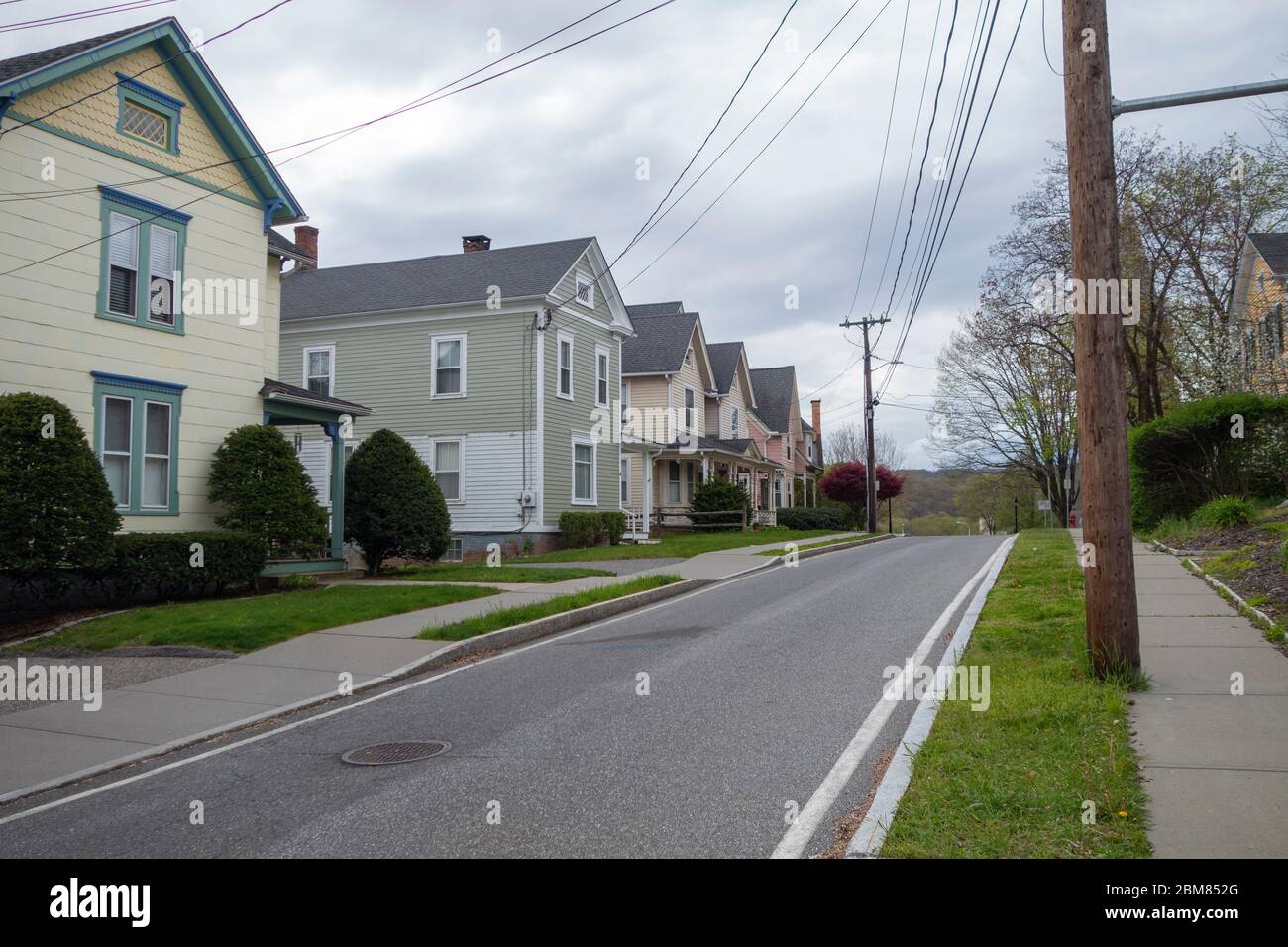 Suburban Street Sidewalk