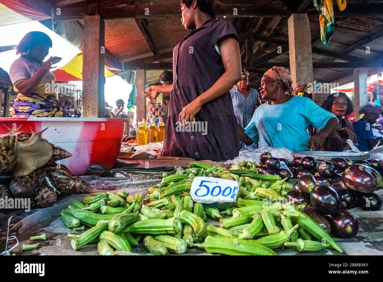 Once considered a food for the poor, okra, known in DRC as dongo dongo ...