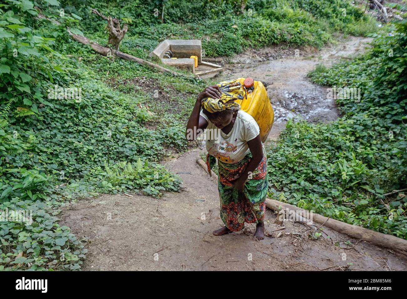 The Madula community of about 40,000 people near Kisangani, DRC relies ...