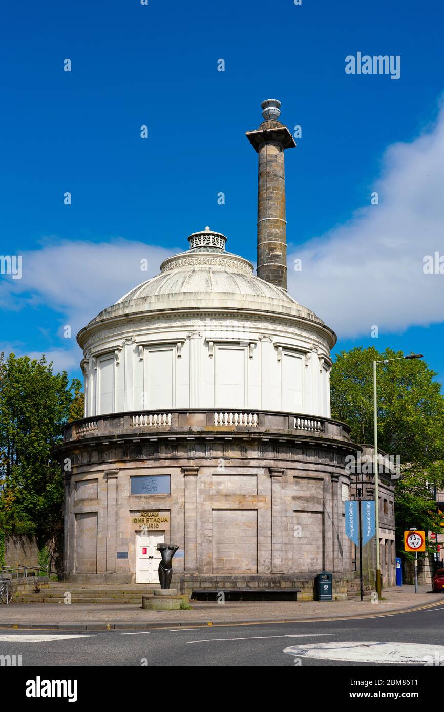 Exterior view of Fergusson Gallery in Perth, Scotland, UK Stock Photo ...