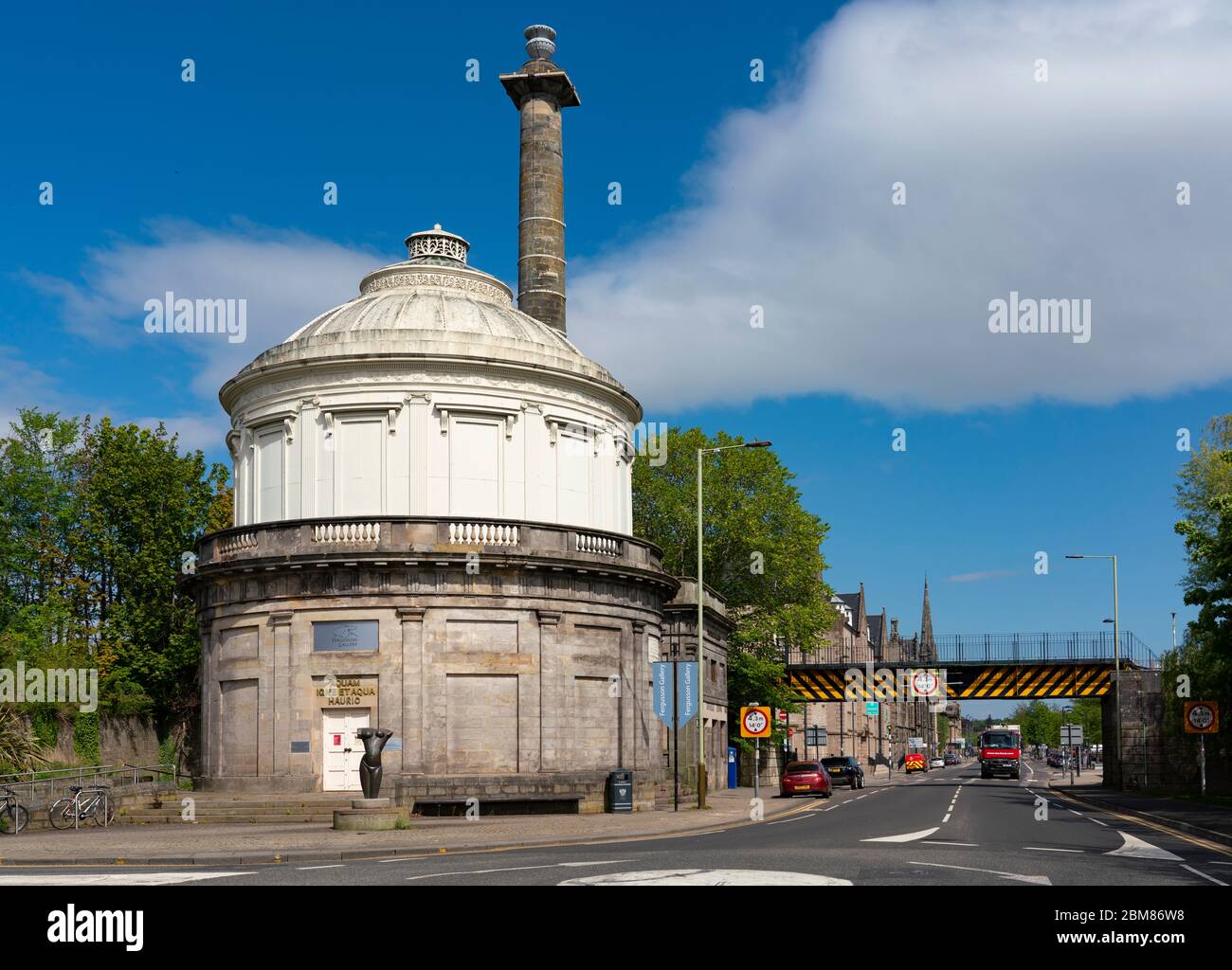 Exterior view of Fergusson Gallery in Perth, Scotland, UK Stock Photo ...