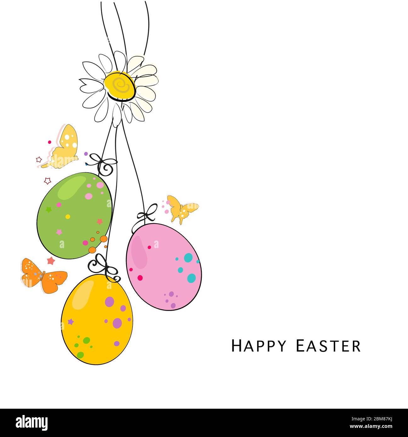 Double daisy Stock Vector Images - Alamy