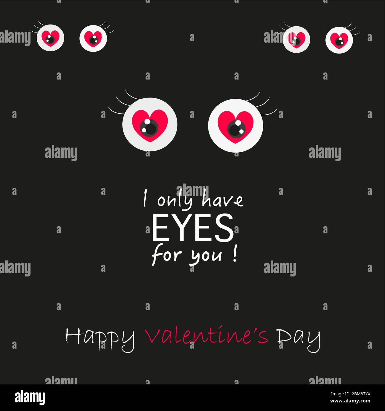 Only eyes illustration Stock Vector Images - Alamy