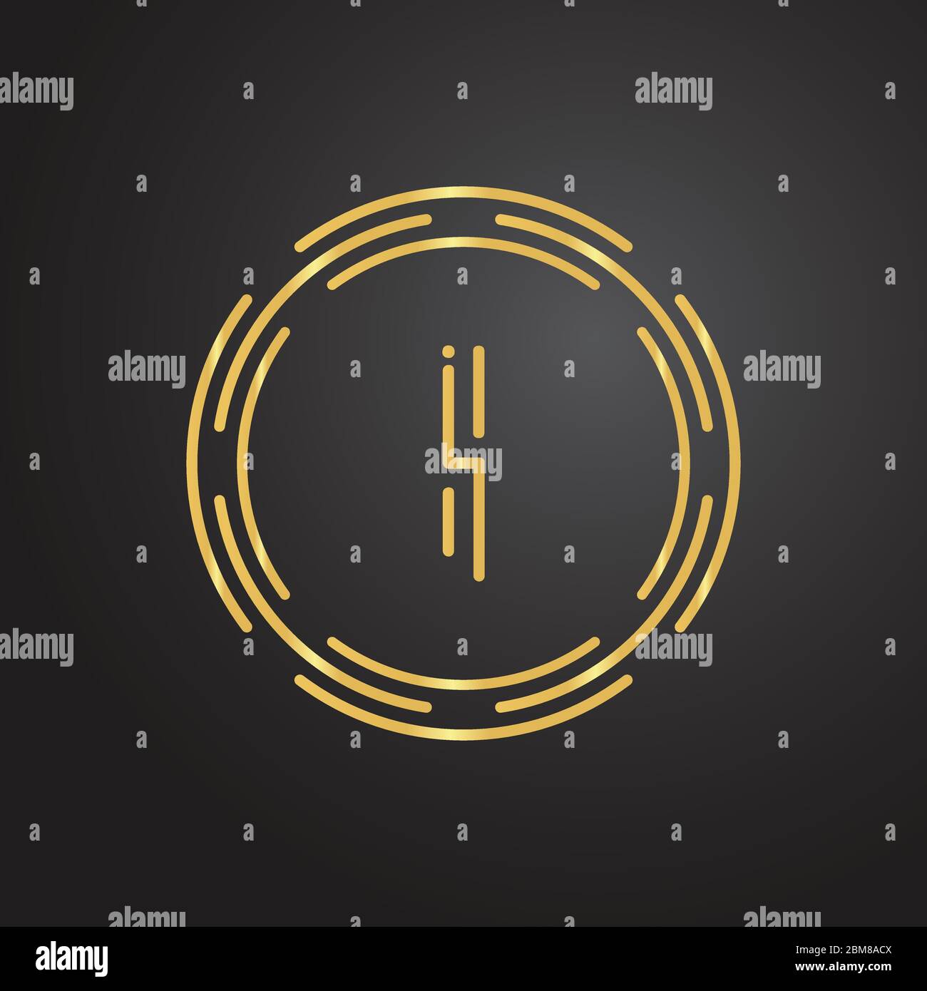 Letter i logo hi-res stock photography and images - Alamy