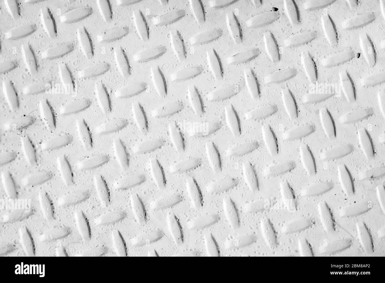 Steel dirty and used checker plate metal sheet. Can be use as ...