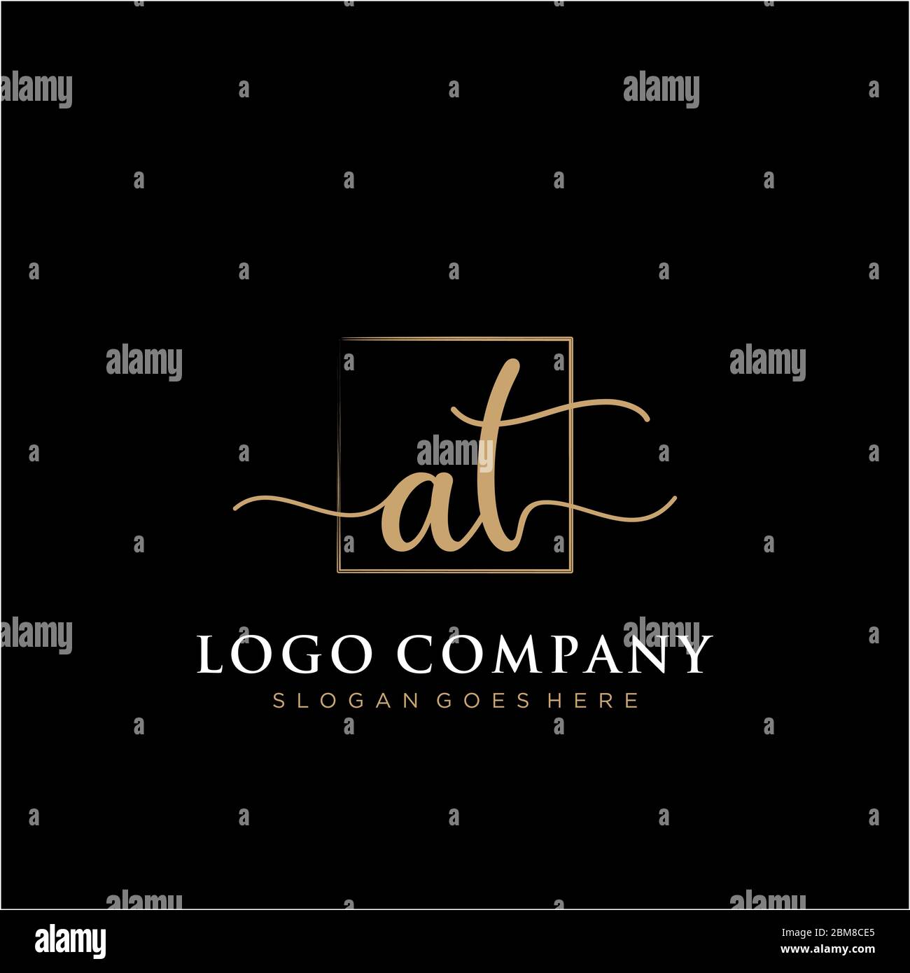 Rectangle logo hi-res stock photography and images - Alamy