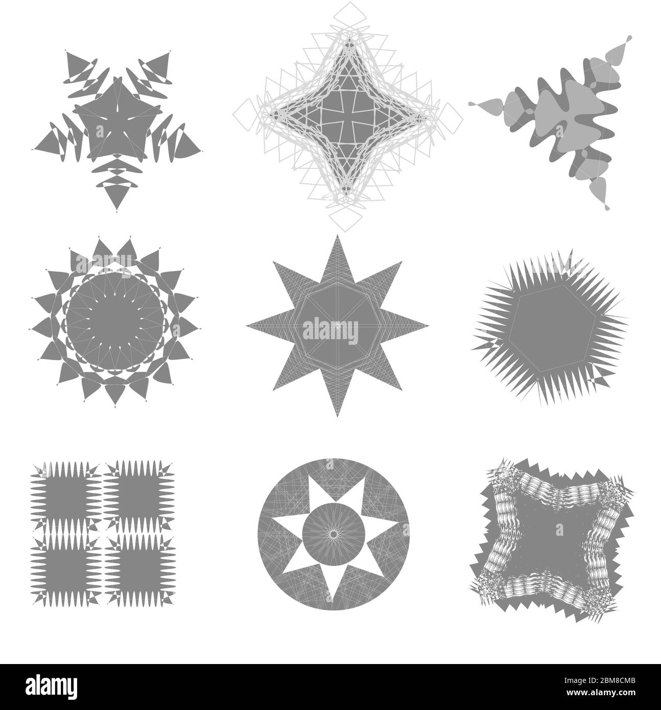 Lace symbol vector set pattern Stock Vector Image & Art - Alamy