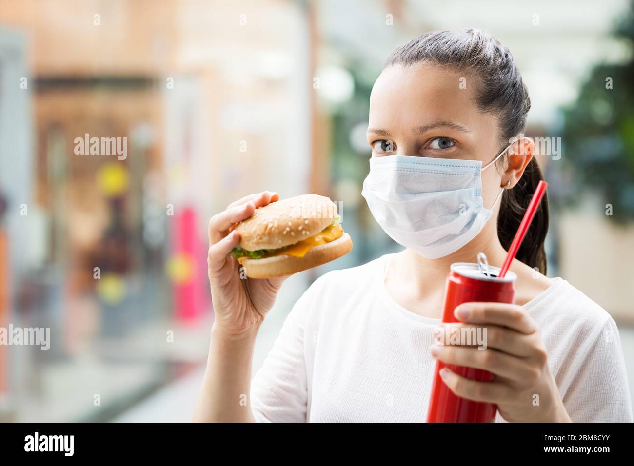 Covid burger hi-res stock photography and images - Alamy