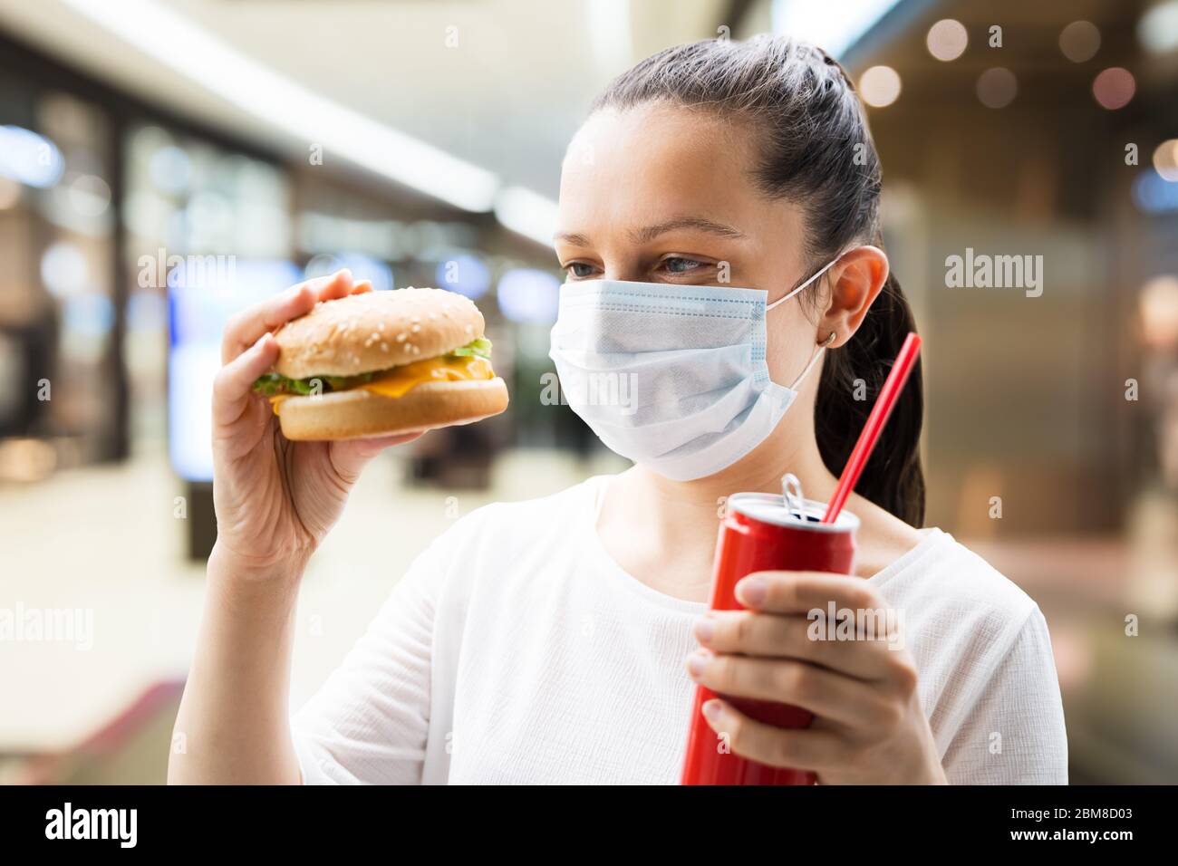 Covid burger hi-res stock photography and images - Alamy