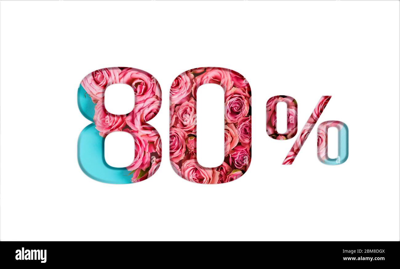 Sale 80 percent hi-res stock photography and images - Alamy