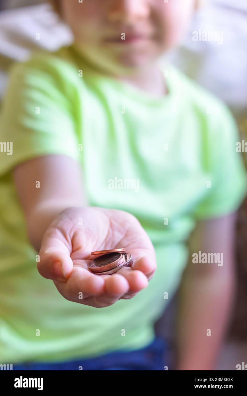 Child money uk hi-res stock photography and images - Alamy
