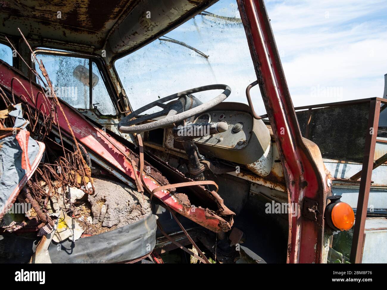 Lorry cab interior hi-res stock photography and images - Alamy