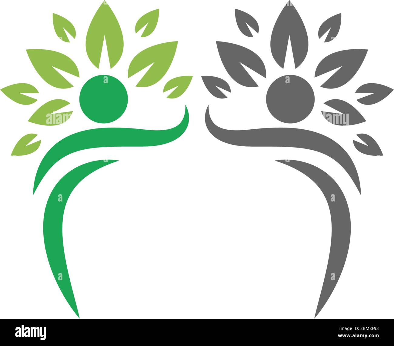 People tree care logo illustration Stock Vector Image & Art - Alamy