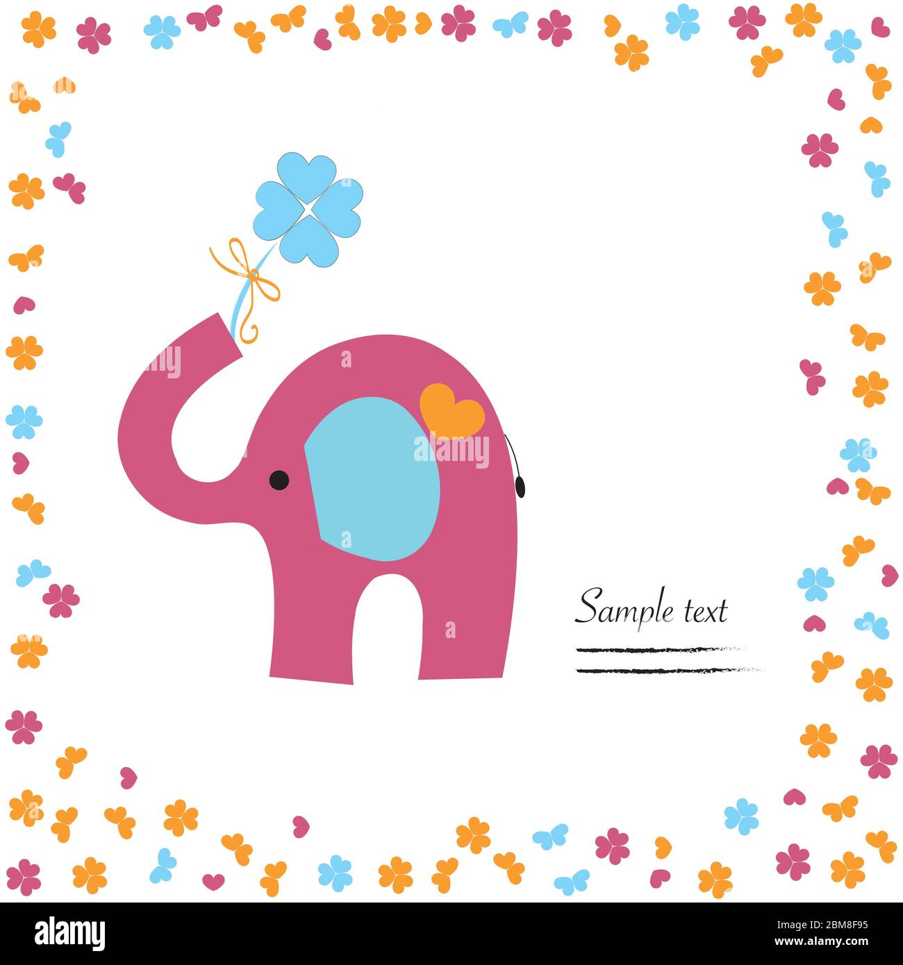 Elephant of luck Stock Vector Images - Alamy