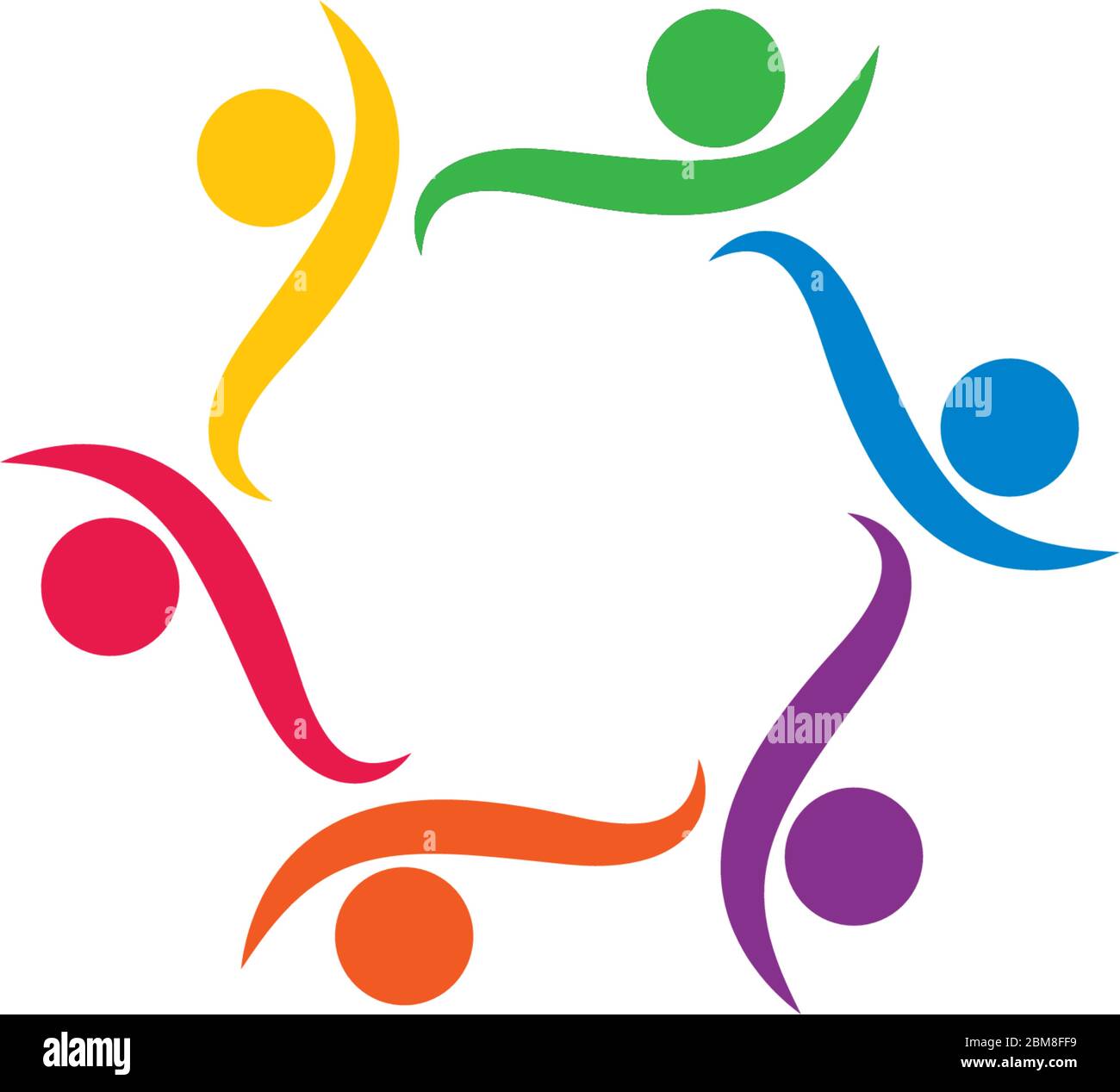 Community logo icon colorful illustration Stock Vector Image & Art - Alamy