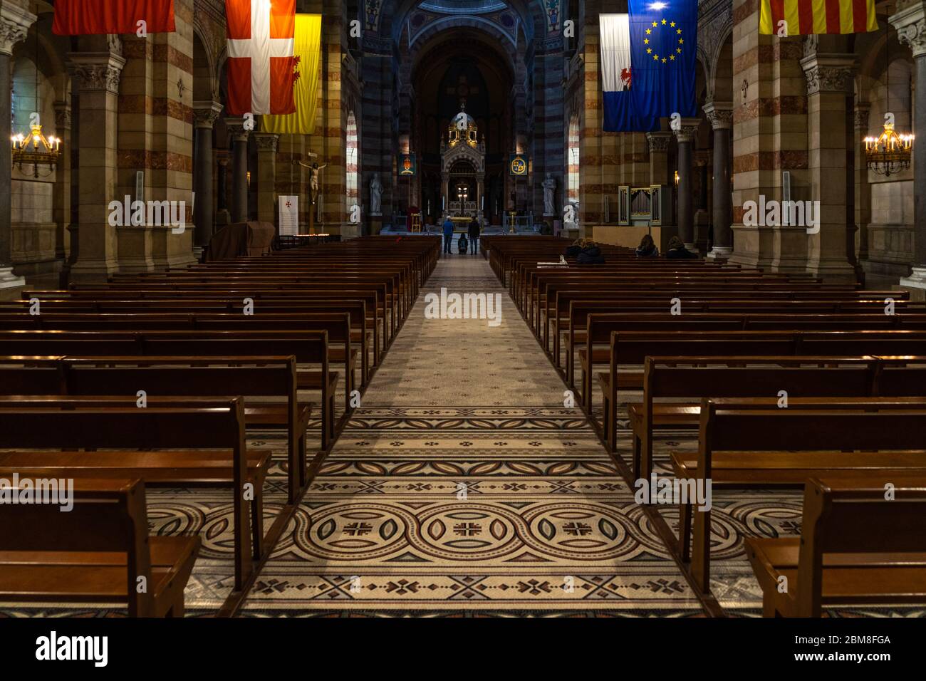 Interior marseille cathedral cathédrale sainte marie majeure hi-res ...