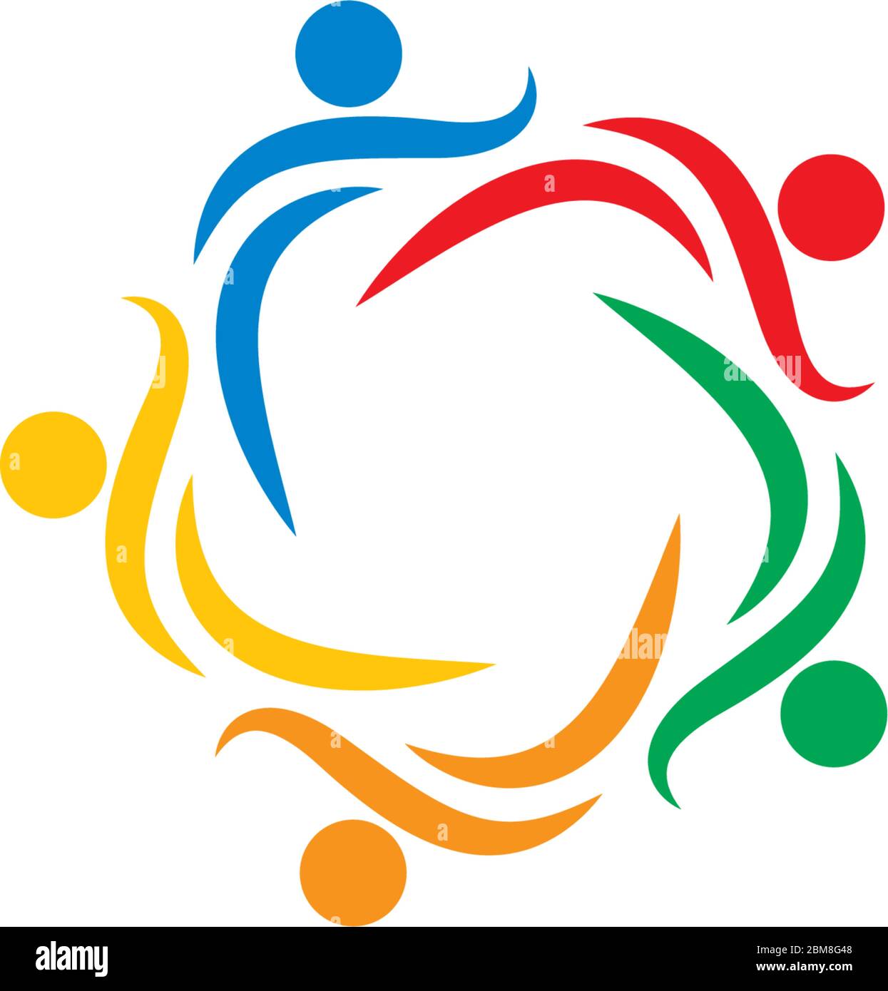 Community logo icon colorful illustration Stock Vector Image & Art - Alamy