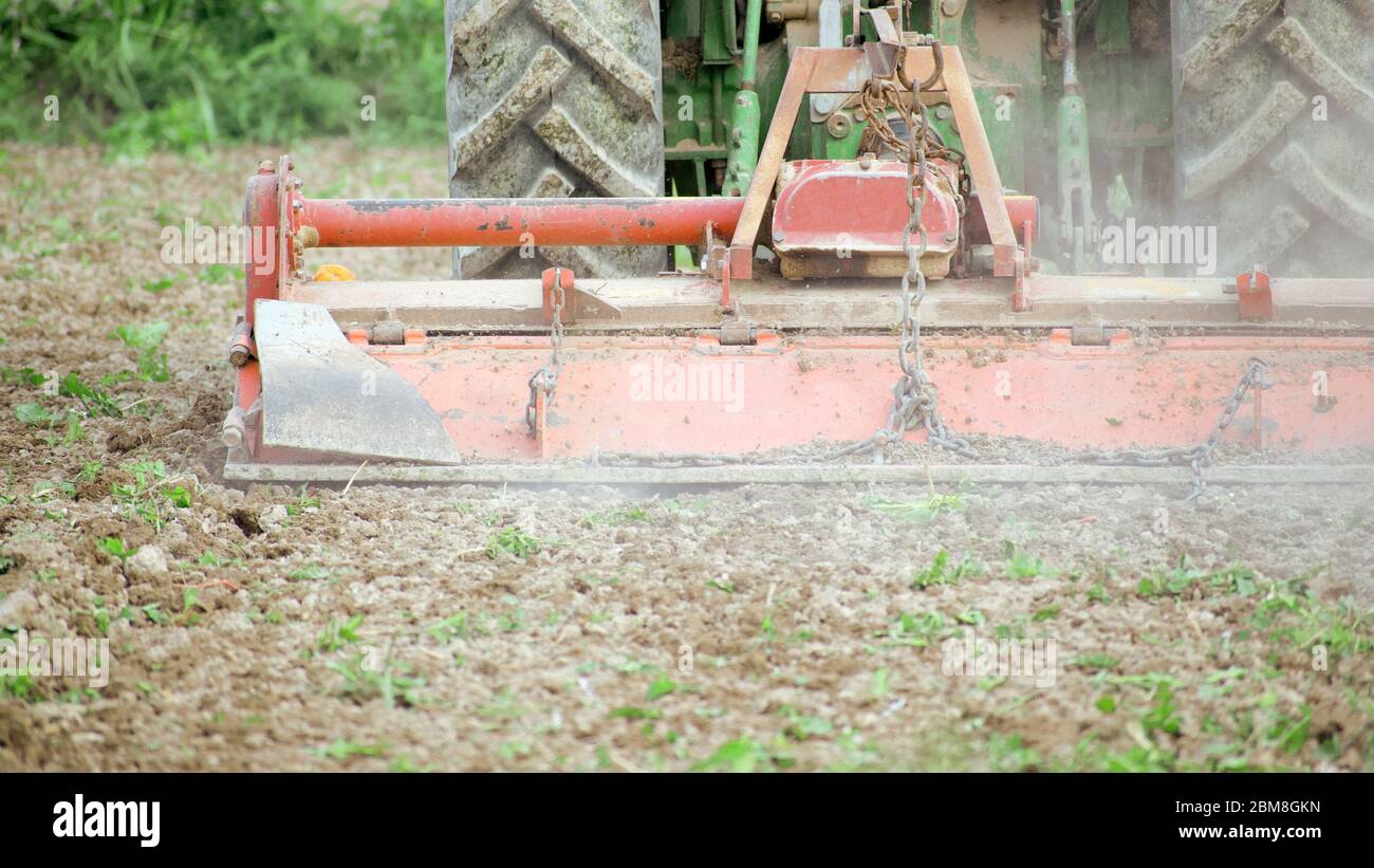 Traditional ploughing machine hi-res stock photography and images - Alamy
