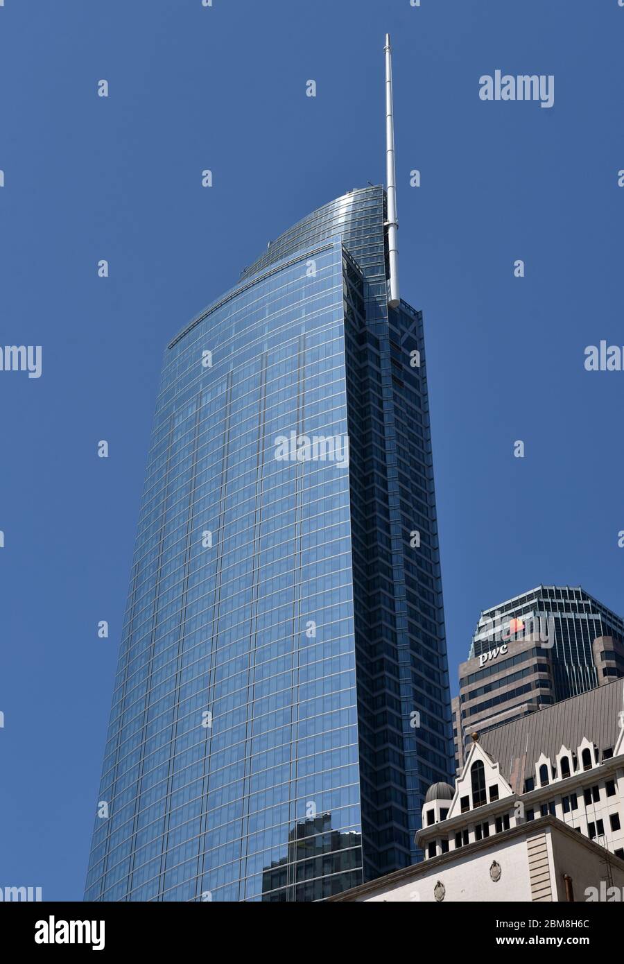 Los Angeles, CA/USA - May 2, 2020: The new Wilshire Grand Center ...