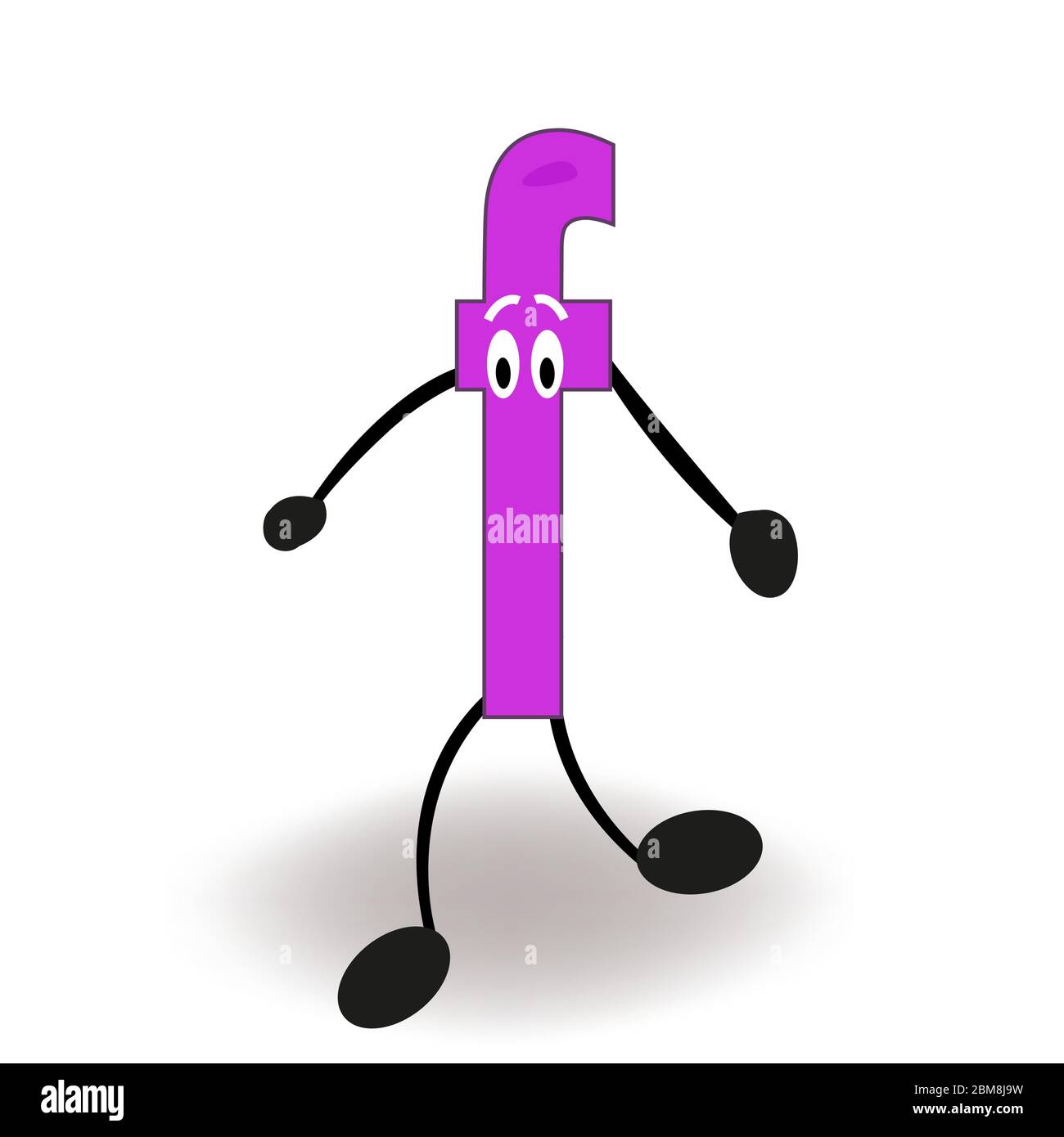 Funny F letter vector Stock Vector Image & Art - Alamy